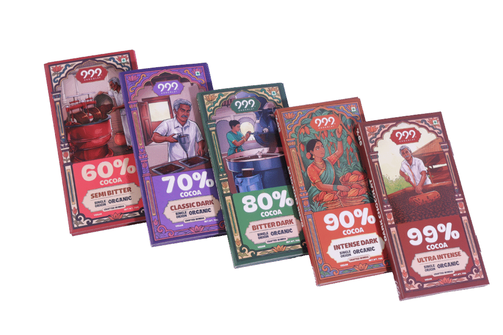 999 Chocolat – Organic Dark Chocolate & Pure Cocoa Powder